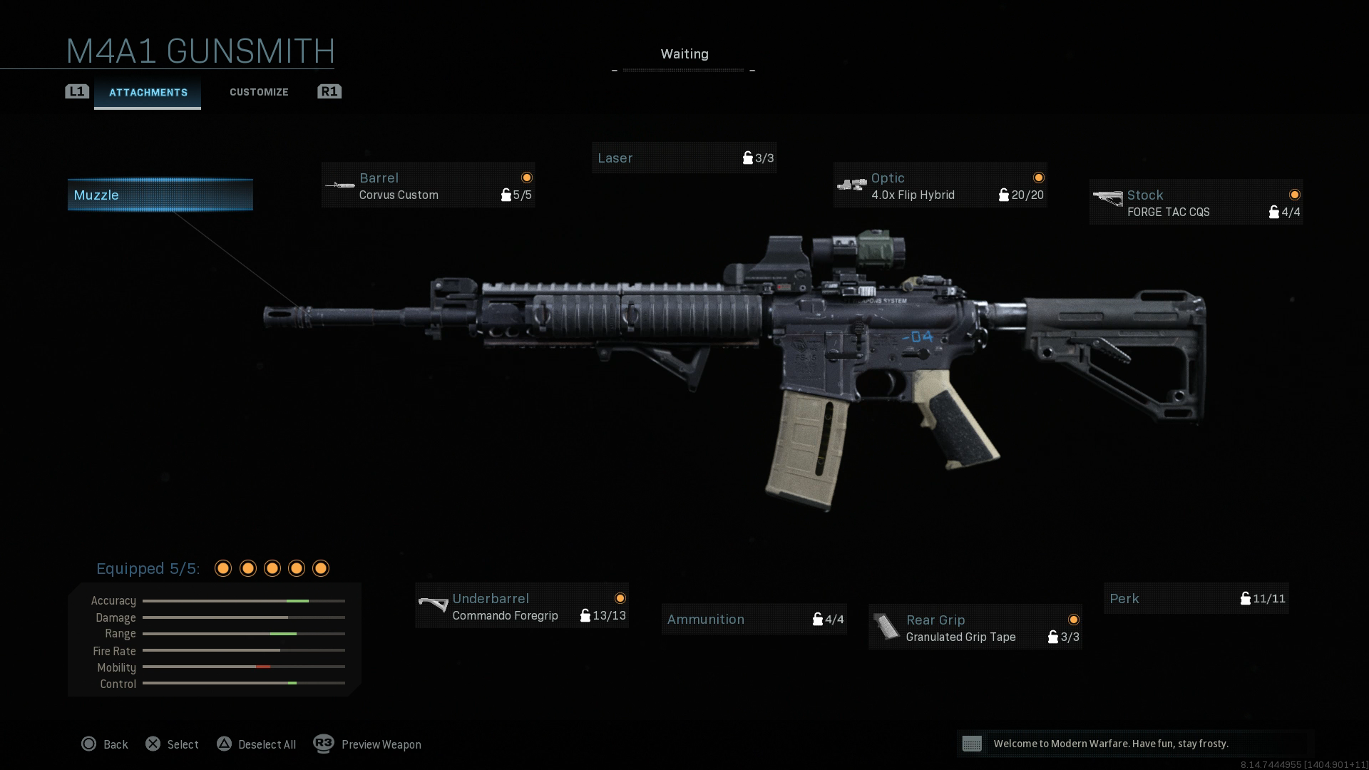 Meilleure Classe M4a1 Warzone Accessoires Atouts Et Joke Breakflip